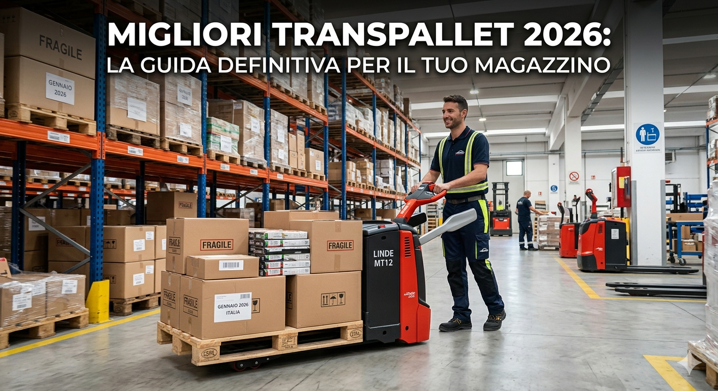 Migliori Transpallet 2026: La Guida Definitiva per il Tuo Magazzino
