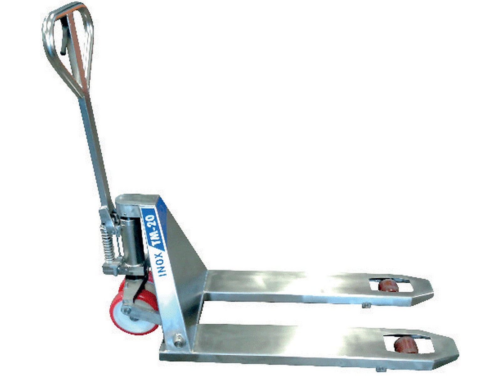 Transpallet manuale in acciaio inox made in italy